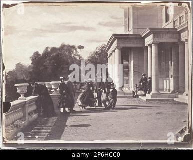 [Lord Brougham and his Family, Cannes] 1862 Charles Nègre French. [Lord ...