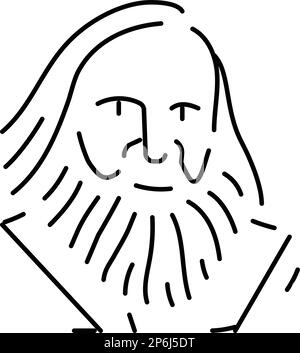 mendeleev chemistry line icon vector illustration Stock Vector Image ...