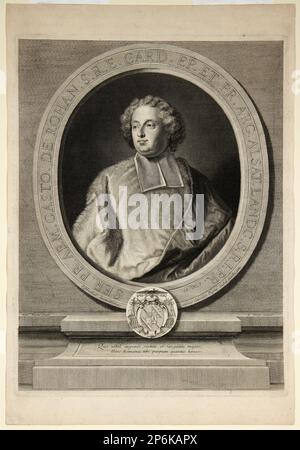 Cardinal Armand Gaston de Rohan Stock Photo - Alamy