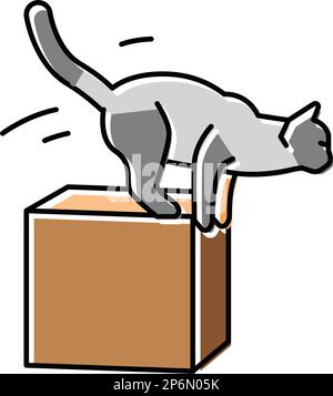 off preposition english color icon vector illustration Stock Vector ...