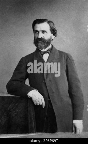 1863 , Paris , francia : The celebrated italian music composer GIUSEPPE ...