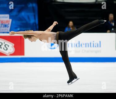 Adam Rippon of US competes in the Men Short Dance Program during the ...