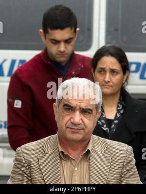 Mohammad Shafia, second right, Tooba Yahya, center, and their son Hamed ...