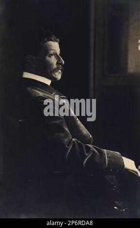 This painting by the Russian artist Mikhail Vrubel, created in 1898 ...