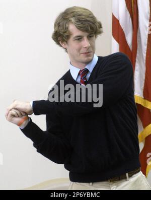 Bert Pitman, the son of Tracey Richter, testifies Thursday, Nov. 3 ...