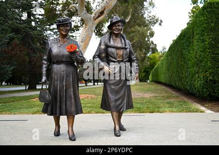The statues of Australia's first women federal parliamentarians Dame ...
