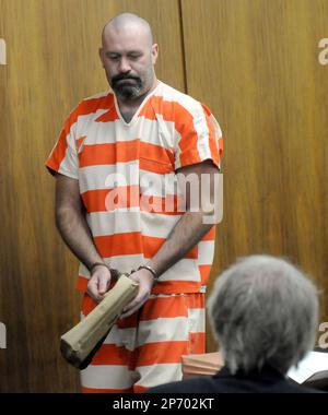 Suspended Buena Vista Police Officer Kenneth Bluew says goodbye to ...