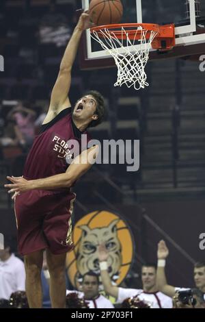 Florida State Guard Luke Loucks during his team's Midnight Madness at ...
