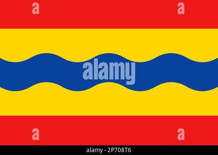 Flag of Overijssel Stock Photo - Alamy
