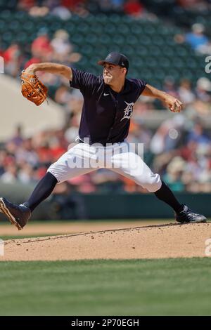 Detroit Tigers pitcher Matthew Boyd delivers during the first inning of ...