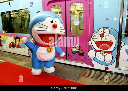 TOKYO, Japan - Characters from the Doraemon cartoon and anime series ...
