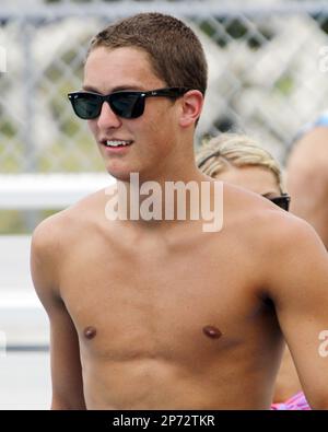 Diver Thomas Finchum at the Team USA Media Summit in Dallas, TX in ...