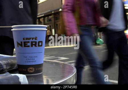Cup of Caffe Nero Coffee to Take Away, Caffe Nero was founded in 1997 ...