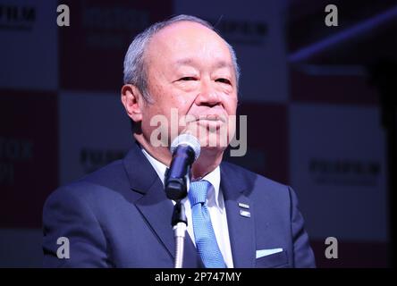 Tokyo, Japan. 8th Mar, 2023. Japanese actress Suzu Hirose displays a ...