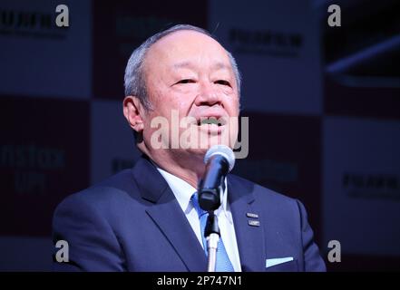 Tokyo, Japan. 8th Mar, 2023. Japanese actress Suzu Hirose displays a ...