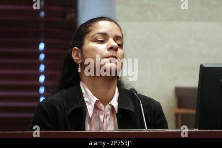 Krystal Holloway, also known as River Cruz, testifies during the Casey ...
