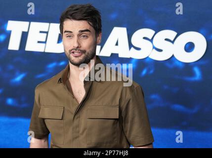 Stephen Manas arrives at "Ted Lasso" Day on Monday, May 1, 2023, at ...