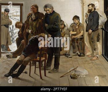 Malczewski Jacek - Prisoners - Polish School Stock Photo - Alamy