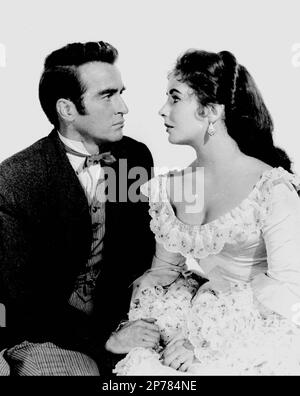 RAINTREE COUNTY MONTGOMERY CLIFT, ELIZABETH TAYLOR Date: 1957 Stock ...