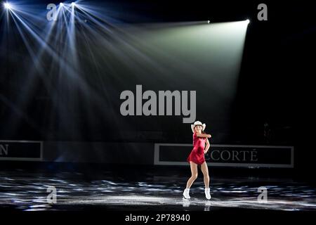 Kaiya RUITER (CAN), during the Exhibition Gala, at the ISU World Junior ...