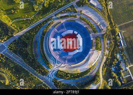 Yanqi Lake International Convention and Exhibition Center Stock Photo ...