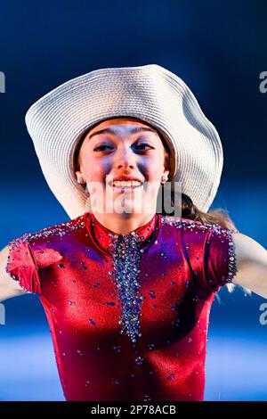 Kaiya RUITER (CAN), during the Exhibition Gala, at the ISU World Junior ...