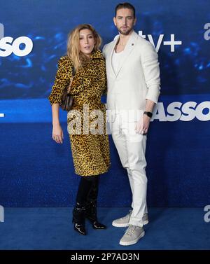 (L-R) Dichen Lachman and Maximilian Osinski at the Apple Original ...