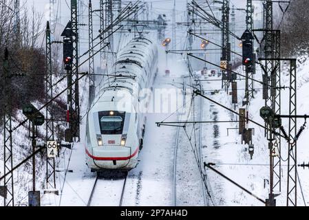 Deutsche Bahn InterCityExpress ICE, railway technology with signalling ...