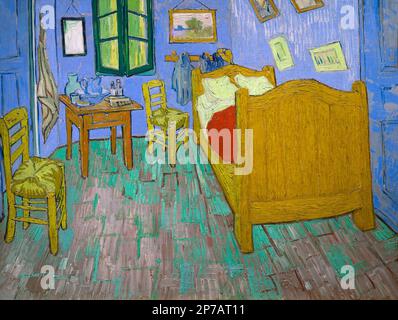 The Bedroom By vincent Van Gogh - 1889 Stock Photo - Alamy