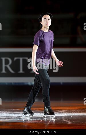 Wesley CHIU (CAN), during the Exhibition Gala, at the ISU World Junior ...