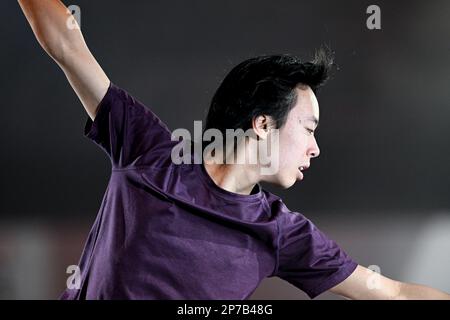 Wesley CHIU (CAN), during the Exhibition Gala, at the ISU World Junior ...