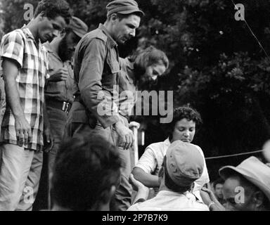 Cuba: 5 March 1960: Memorial service march for victims of the La Coubre ...