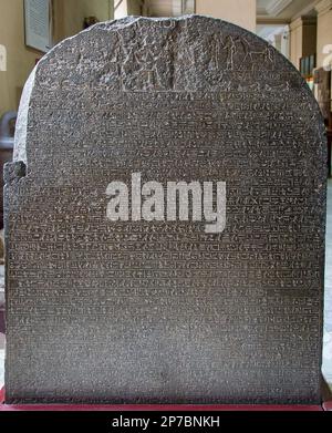 Cairo, Egypt, Africa Stele of Prince Antef at the Egyptian Museum ...