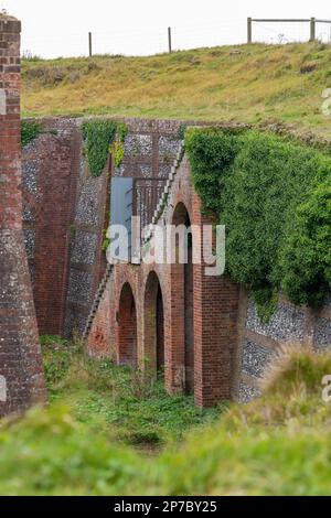 Bembridge Fort, Culver Down, Isle of Wight, UK Stock Photo - Alamy