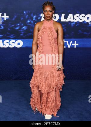 Precious Mustapha arrives at the Apple Original Series' TED LASSO ...