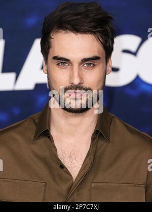 Stephen Manas arrives at the season three premiere of "Ted Lasso" on ...