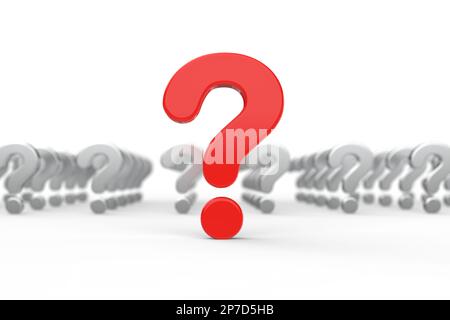 Questionnaire icon isolated on glossy red round button abstract ...