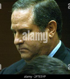 Pool and some houses in the hills on Cote d'Azur, ocean and forrest ...