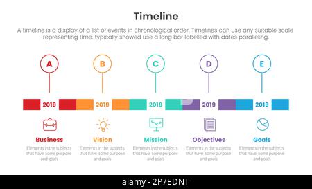timeline set of point infographic with rectangle callout stack and 4 ...