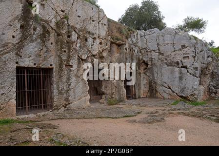 Ancient Prison of Greece in it Socrates spent the last days of his life ...