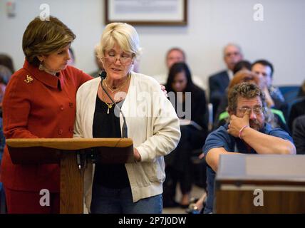 Gloria Allred and the family of murder victim Felicia Tang hold a press ...