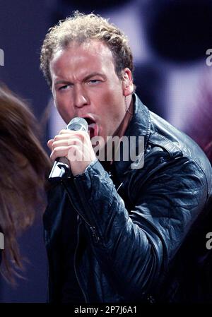 Helmut Orosz singt am Samstag, 20. Maerz 2010 bei der Generalprobe zur ...
