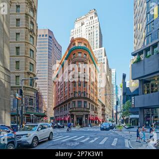NYC Financial District: Beaver Building, an office building converted ...