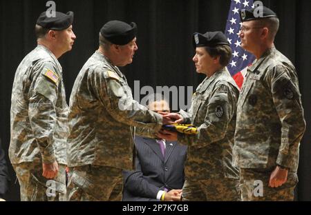 State Command Sgt. Maj. William Ferland of the New Hampshire Army ...