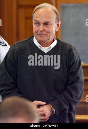 Dirk Greineder, convicted in 2001 of killing his wife in 1999, sits in ...