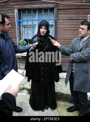 Defne Bayrak, the Turkish wife of Humam Khalil Abu-Mulal al-Balawi, the ...