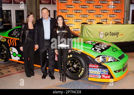 IndyCar driver Danica Patrick unveils her GoDaddy.com No. 7 JR ...