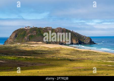 The Famous El Sur Ranch Along Route 1, Big Sur, California Stock Photo ...