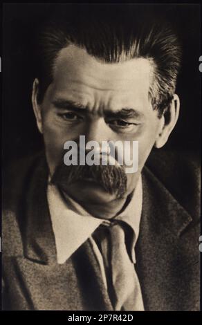 The russian poet and writer MAKSIM GORKIJ ( 1868 - 1936 ) - LETTERATO ...