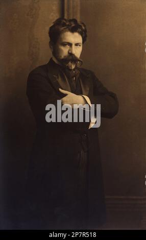 Arthur Nikisch (1855-1922), German conductor and composer. Nikisch was ...